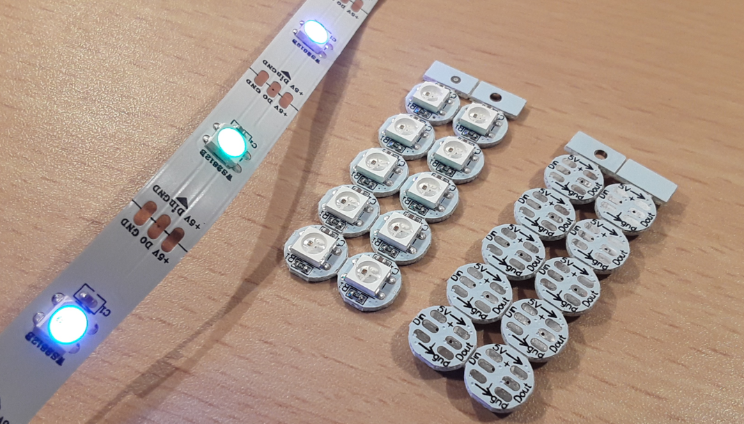 How to control an LED pixel strip (WS2812B) with an Arduino and the ...