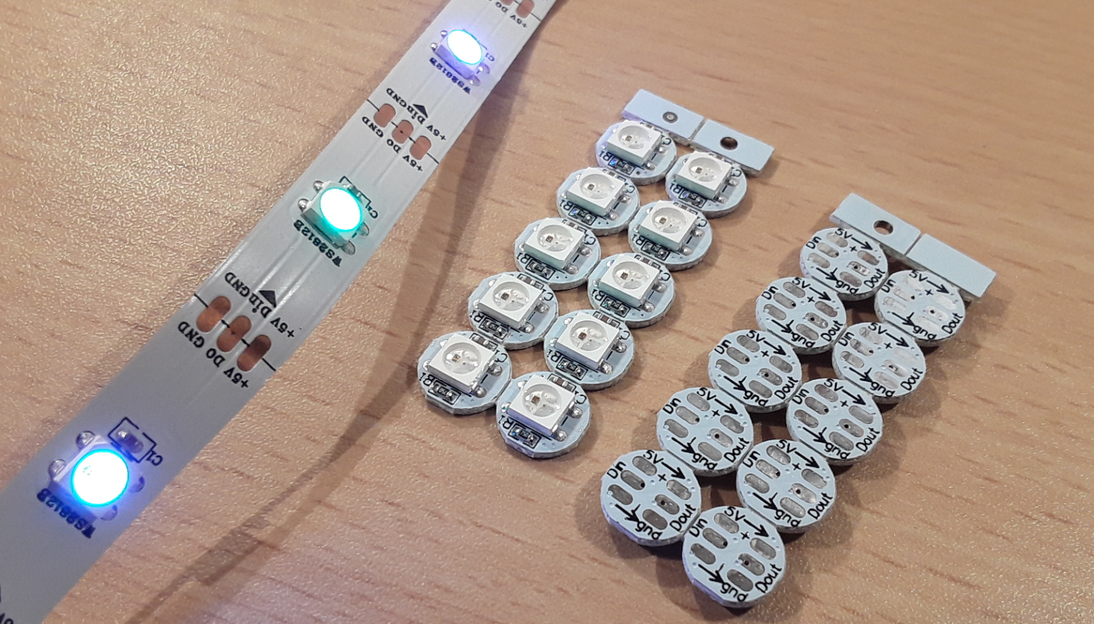 How to control an LED pixel strip (WS2812B) with an Arduino and the ...
