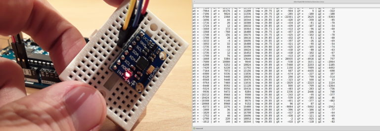 Tutorial: How to use the GY-521 module (MPU-6050 breakout board) with ...