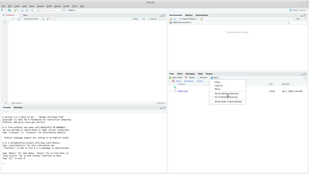 How to do statistics with an Arduino? (Arduino -> SD card -> R ...