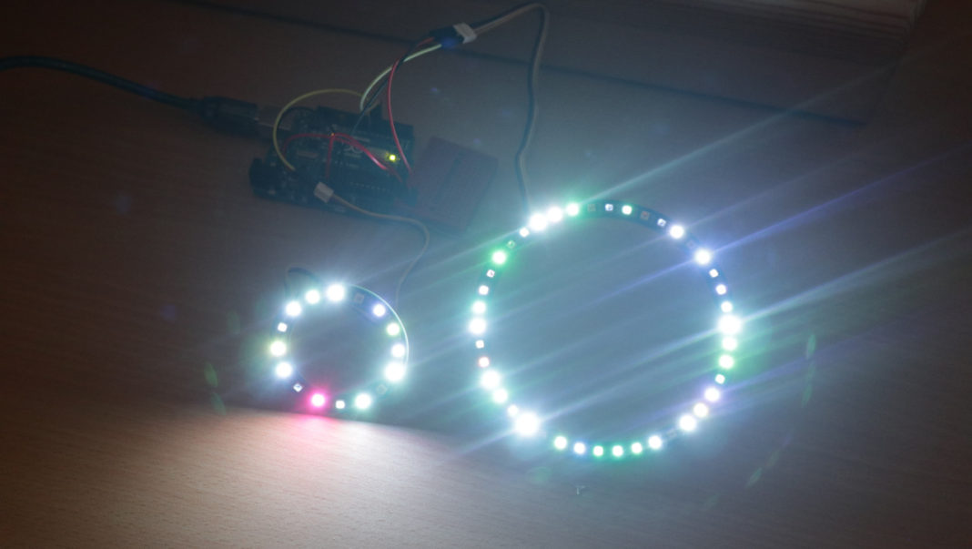 WS2813 vs. WS2812B + "WS2813 Mini"-based RGB LED Ring Tutorial ...