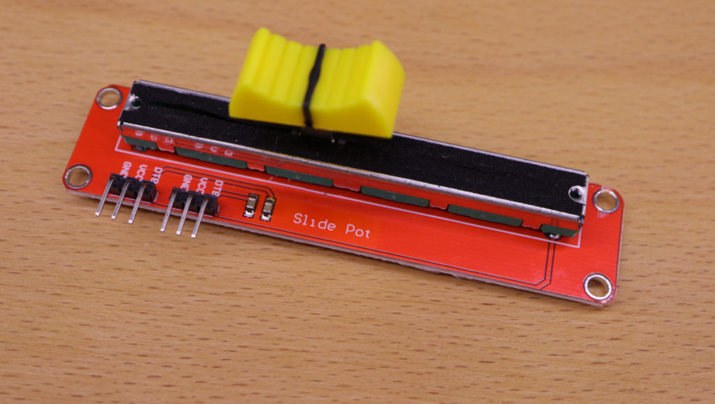 Arduino Tutorial: Slide Potentiometer (Slide Pot) controls LED strip ...