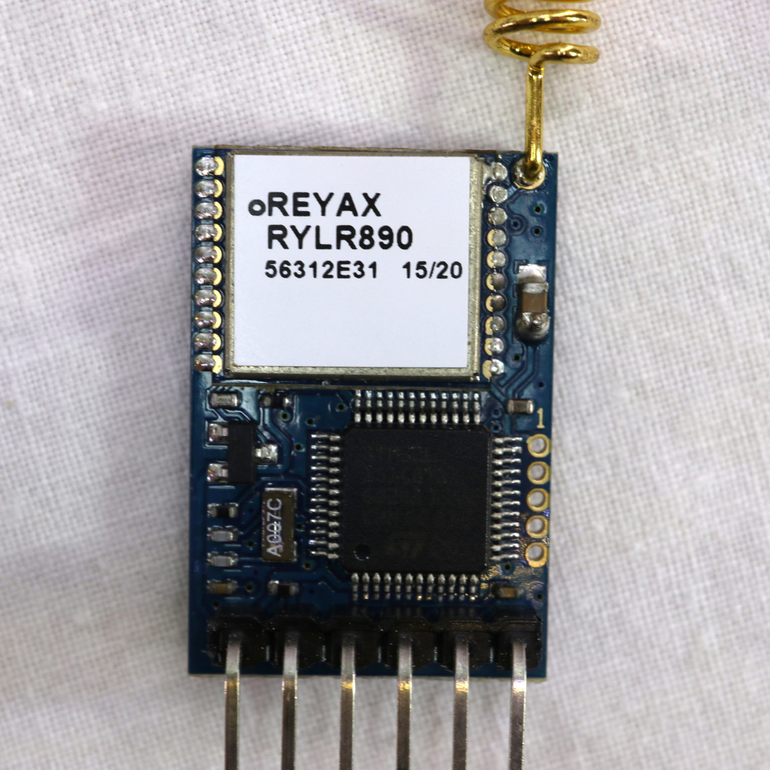RYLR896 Tutorial: LoRa Sender/Receiver Communication with REYAX RYLR896 Breakout Boards (RYLR890 ...