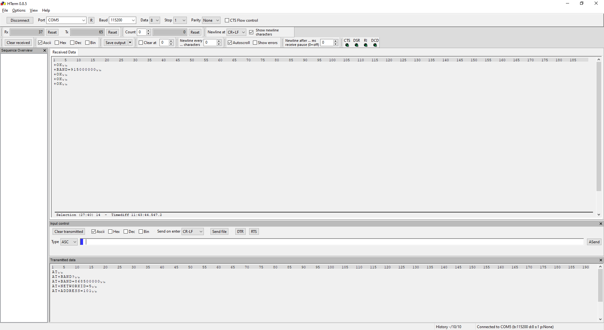RYLR896 Tutorial: LoRa Sender/Receiver Communication with REYAX RYLR896 ...