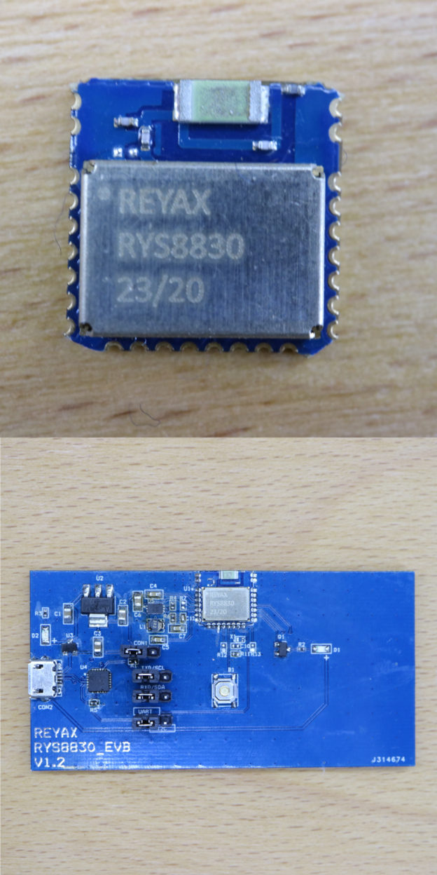 GPS/GNSS Receiver Starter Guide: Reyax RYS8830 / RYS8830 EVB