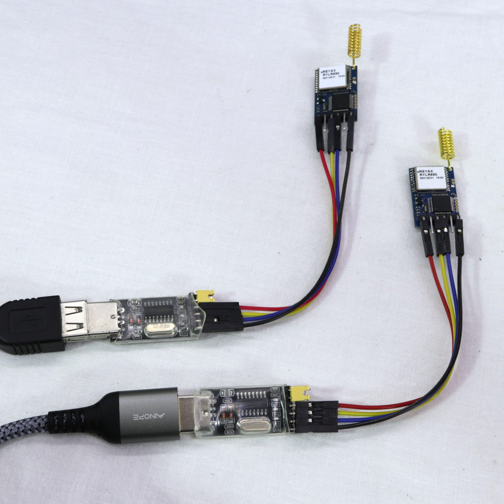RYLR896 Tutorial: LoRa Sender/Receiver Communication with REYAX RYLR896 Breakout Boards (RYLR890 ...
