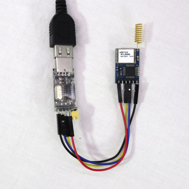RYLR896 Tutorial: LoRa Sender/Receiver Communication with REYAX RYLR896 Breakout Boards (RYLR890 ...
