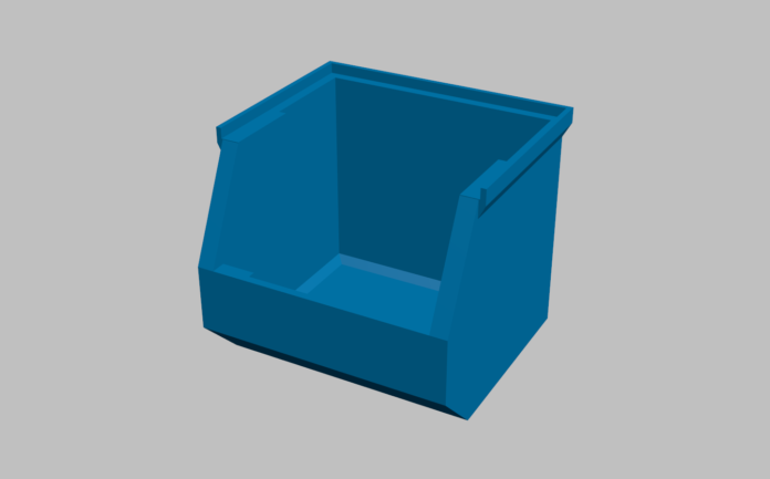 3d Printing Stackable Part Bin System Stls