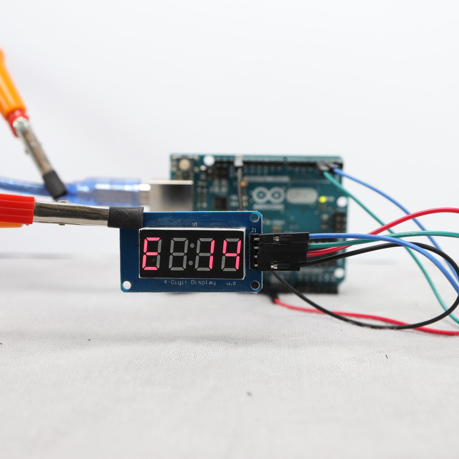 Tutorial Arduino And Catalex 4 Digit Display V10 Tm1637 Michael Schoeffler