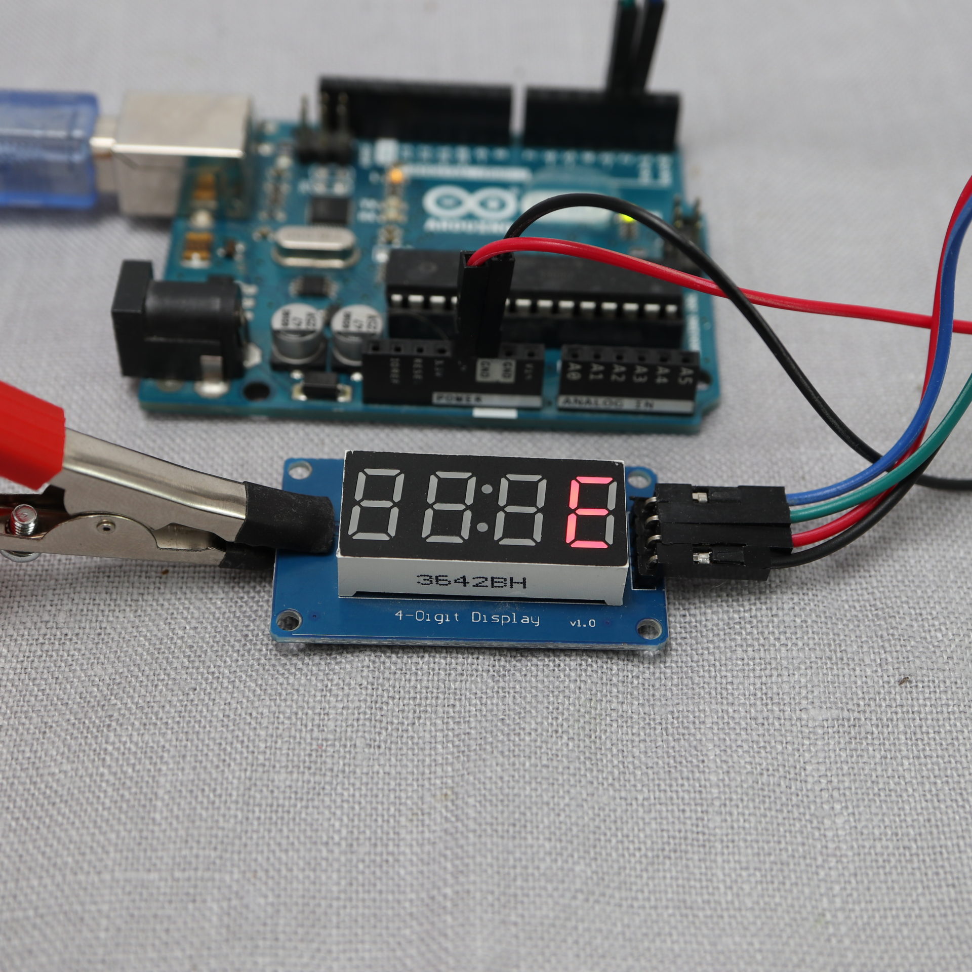 Tutorial Arduino And Catalex 4 Digit Display V10 Tm1637 Michael