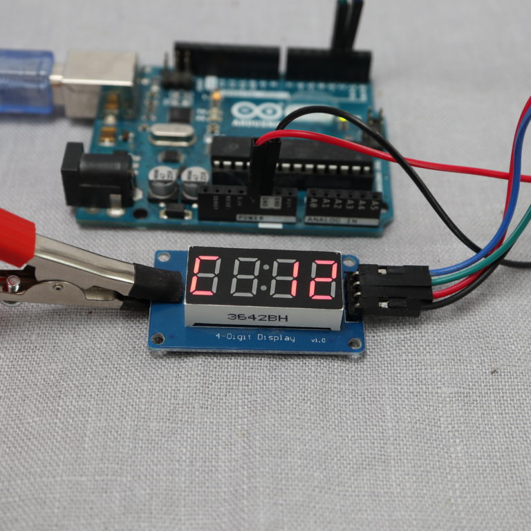 Tutorial Arduino And Catalex 4 Digit Display V10 Tm1637 Michael Schoeffler