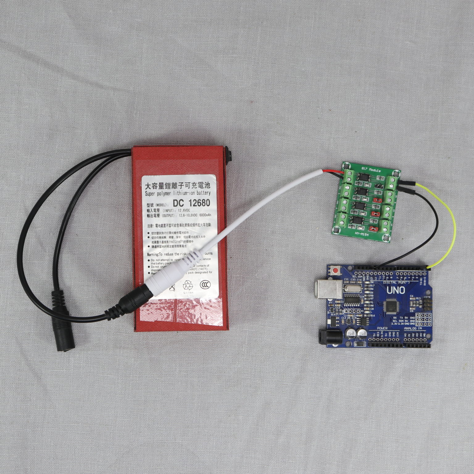 Arduino Tutorial: HY-M154 / 817 / PC817 Optocoupler Module - Michael Schoeffler