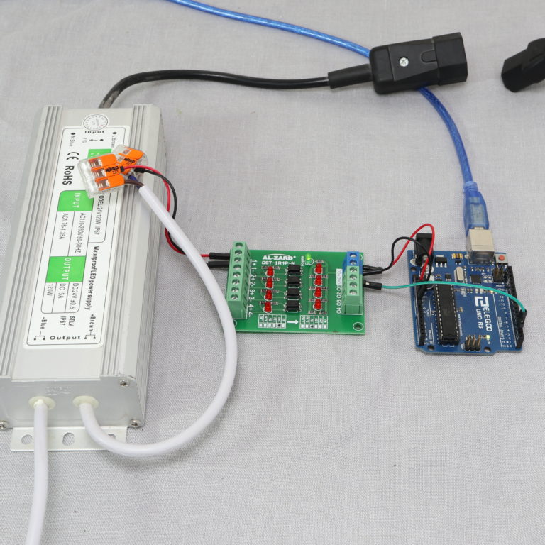 Optocoupler Isolation Board DST-1R4P-N (+ Arduino Tutorial) - Michael ...