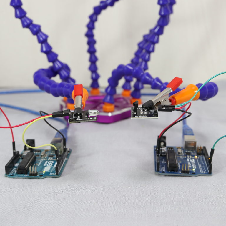 Arduino Tutorial: IR Transmitter and IR Receiver (HX-M121, HX-53, KY ...