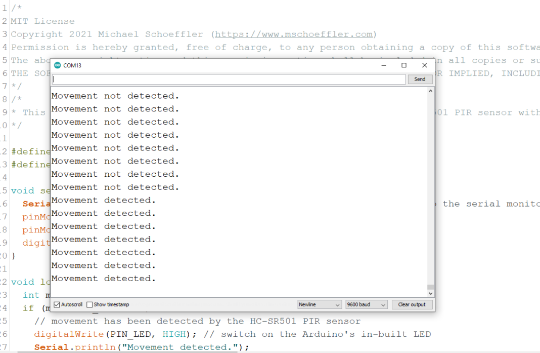 Arduino-Tutorial: HC-SR501 Passive Infrared Sensor (PIR sensor ...