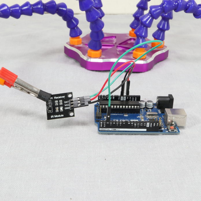 Arduino Tutorial: IR Transmitter and IR Receiver (HX-M121, HX-53, KY ...